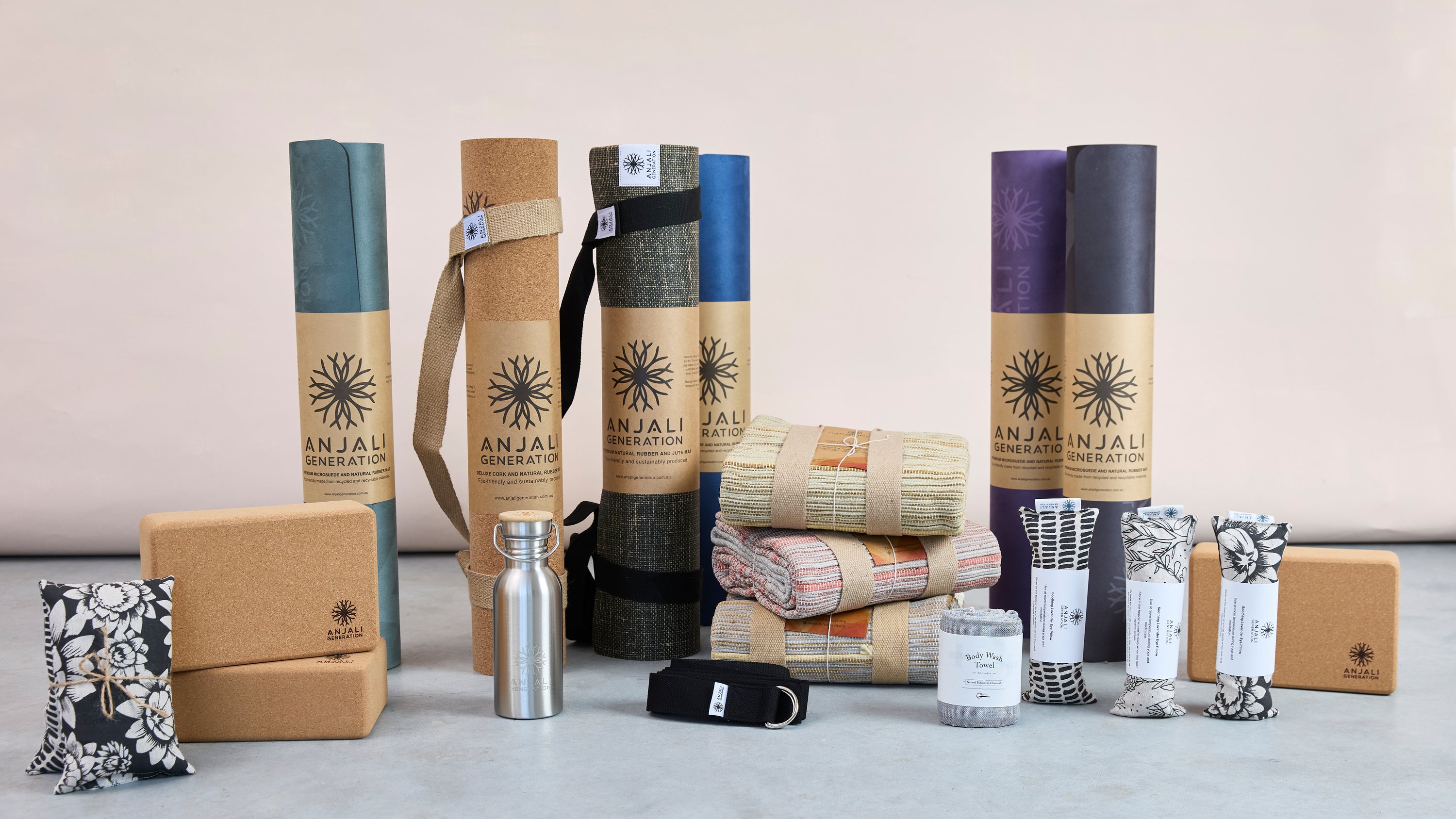Buy Best Eco-Friendly Yoga Mats Australia - Anjali Generation