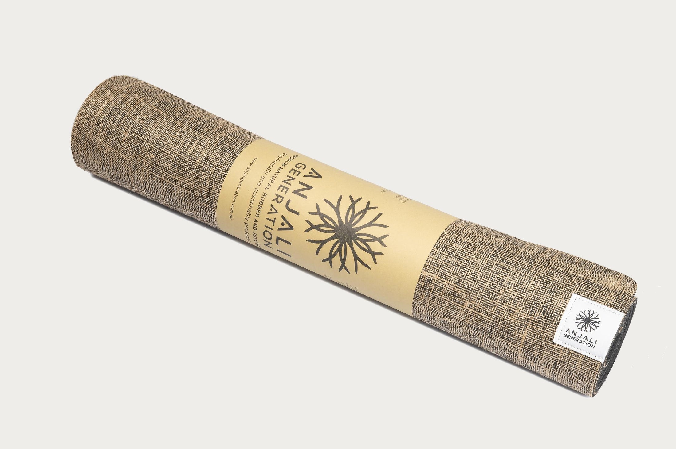 Anjali Jute & Natural Rubber Yoga Mat – Anjali Generation